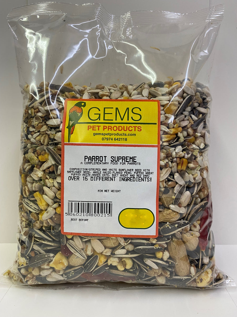 Supreme Parrot Mix – Gems Pet Products